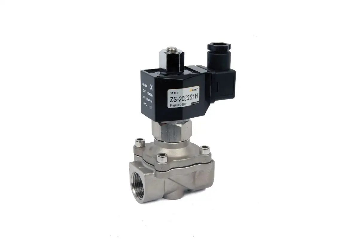 AE-ASLCZSSNO - Stainless Normally Open Servo-activated Solenoid Valve ...